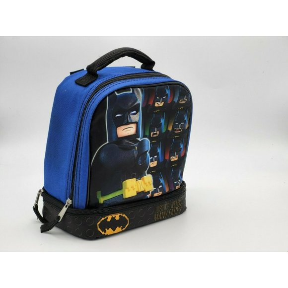 Lego | Accessories | Lego Batman Lunch Box Justice Wears Many Faces ...